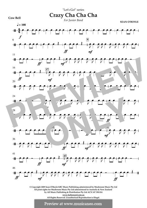 Crazy Cha Cha Cha von S. O'Boyle - Noten auf MusicaNeo