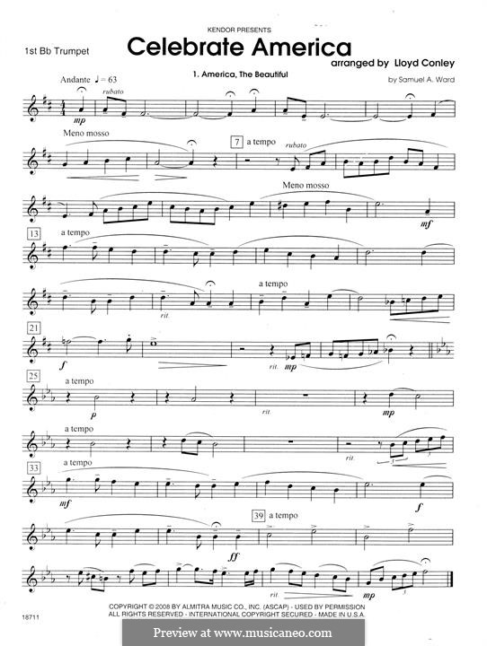 Celebrate America von S.A. Ward - Noten auf MusicaNeo