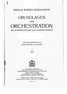 Grundlagen der Orchestration von N. Rimsky-Korsakov auf MusicaNeo