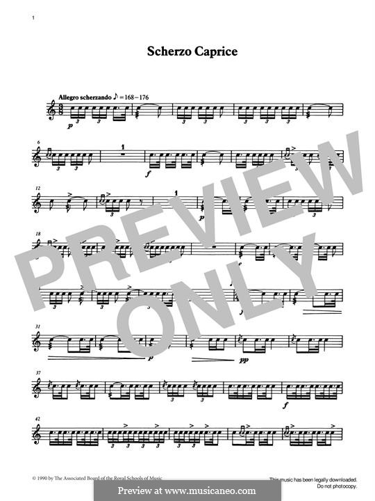 Scherzo Caprice von I. Wright - Noten auf MusicaNeo
