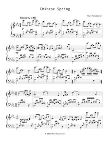 Chinese Spring von M. Potseluiev - Noten auf MusicaNeo