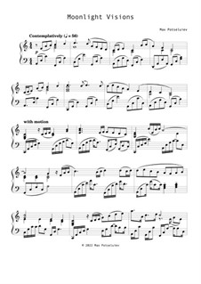 Moonlight Visions von M. Potseluiev - Noten auf MusicaNeo