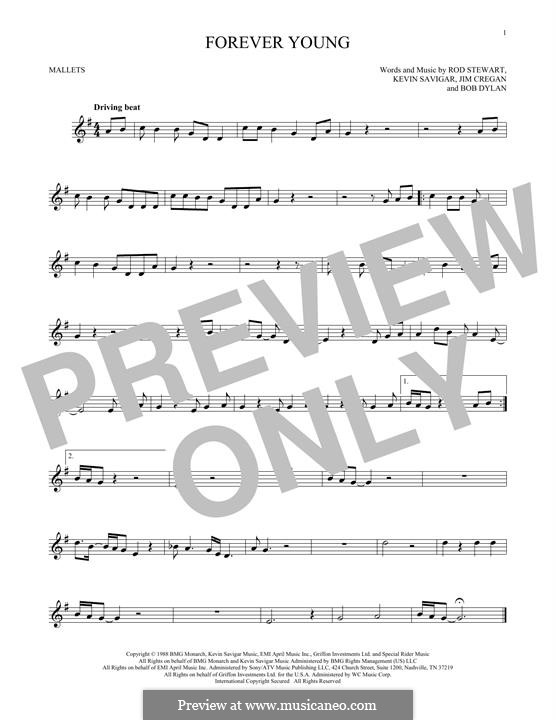 Forever Young II von B. Dylan, J. Cregan, K. Savigar, R. Stewart auf ...