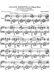 Sonate für Klavier Nr.21 in B-Dur, D.960 von F. Schubert auf MusicaNeo