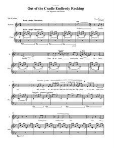 Out of the Cradle Endlessly Rocking von V. Peterson - Noten auf MusicaNeo