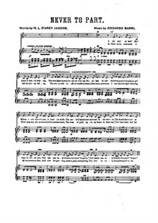 Never to Part von O. Barri - Gratis-Download von MusicaNeo
