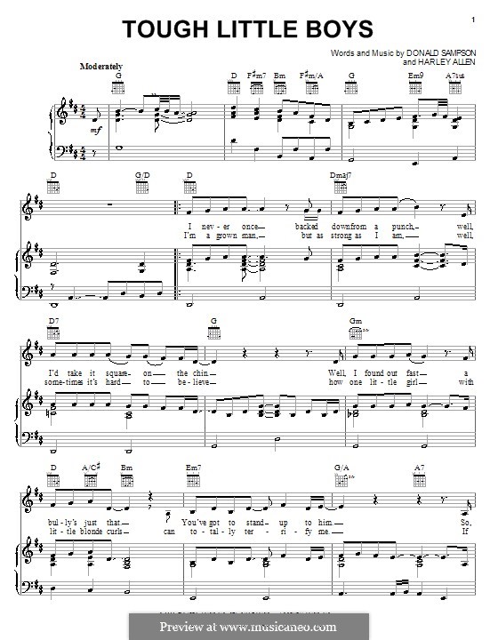Tough Little Boys (Gary Allan) von D. Sampson, H. Allen auf MusicaNeo