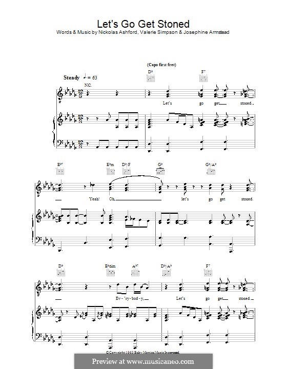 Let's Go Get Stoned (Ray Charles) por J. Armstead, N. Ashford, V ...