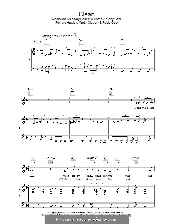 Clean por A. Glenn, M. Slattery, P.T. Cook, R. Hawley, R. Williams em ...