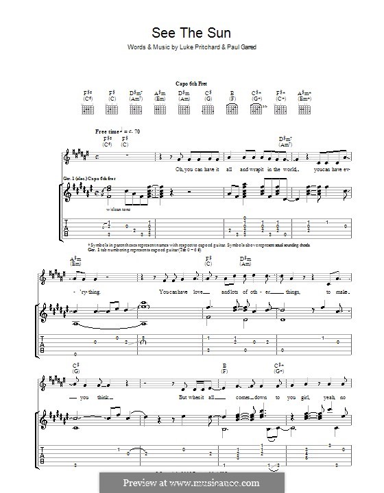See the Sun (The Kooks) por L. Pritchard, P. Garred em músicaNeo