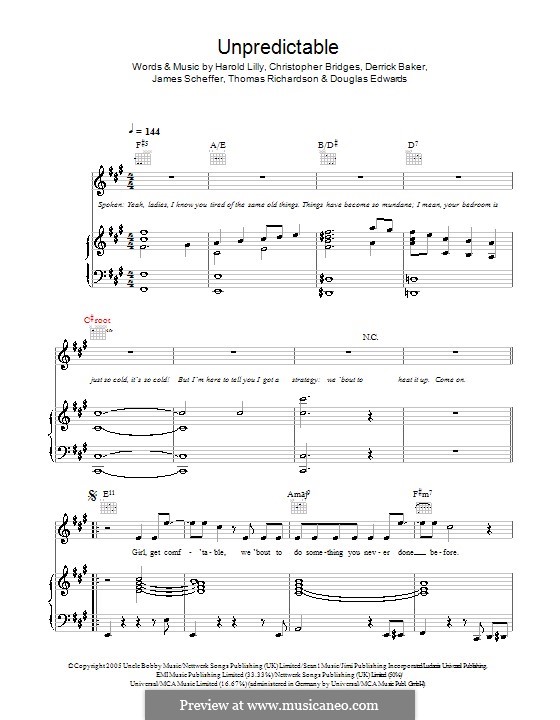 Unpredictable (Jamie Foxx) por C. Bridges, D. Baker, D. Edwards, H ...