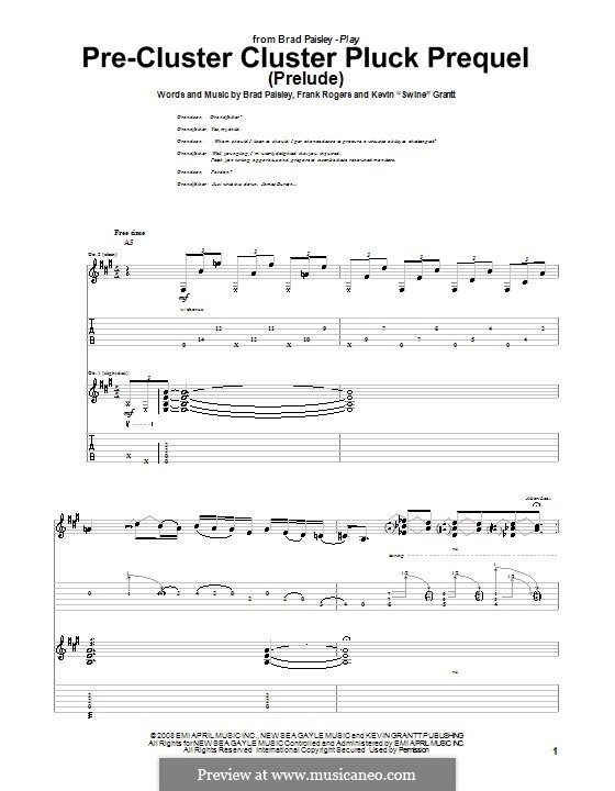 Pre-Cluster Cluster Pluck Prequel (Prelude) por F. Rogers, K.'. Grant ...
