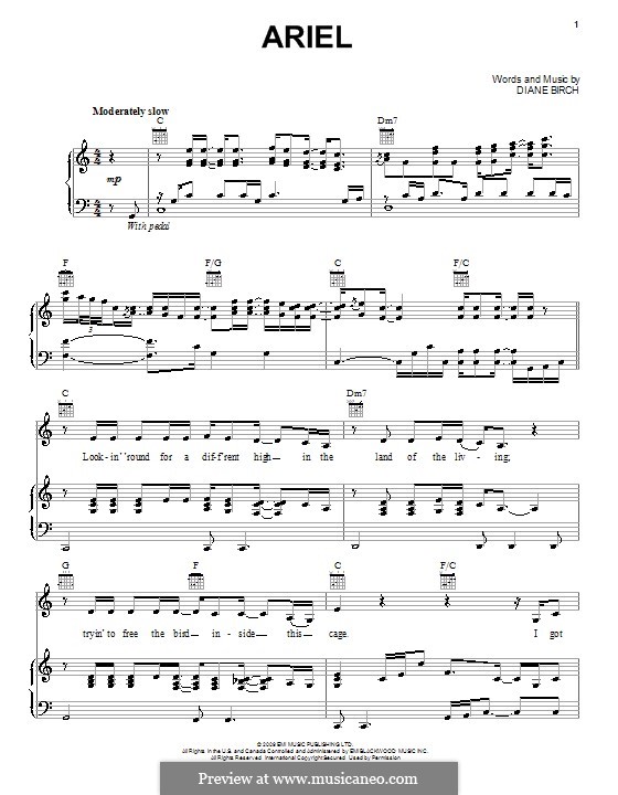 Ariel por D. Birch - Partituras on músicaNeo