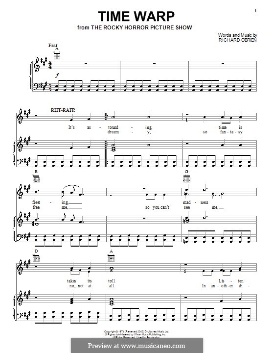 The Time Warp (from The Rocky Horror Picture Show) por R. O'Brien em ...