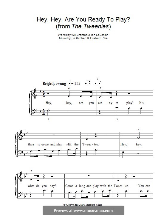 Hey, Hey, Are You Ready to Play? (theme from The Tweenies) por G. Pike ...