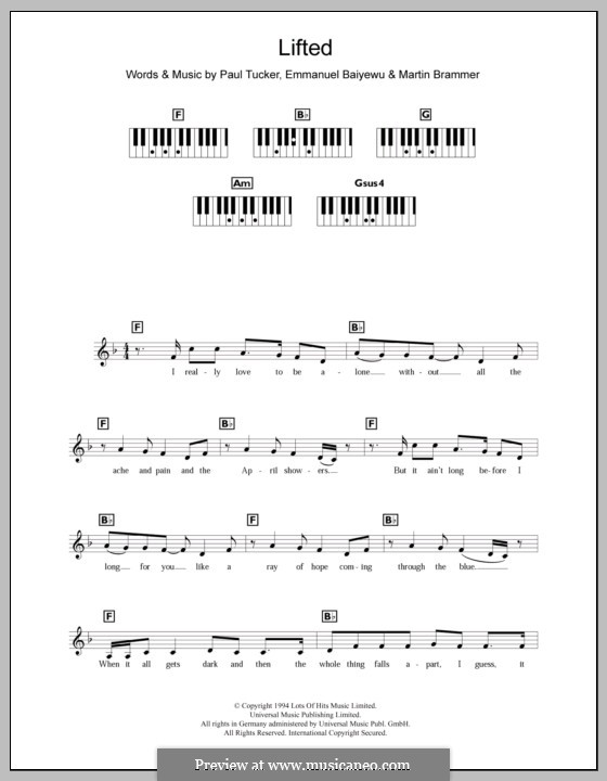 Lifted (The Lighthouse Family) por M. Brammer, P. Tucker, T. Baiyewu em ...