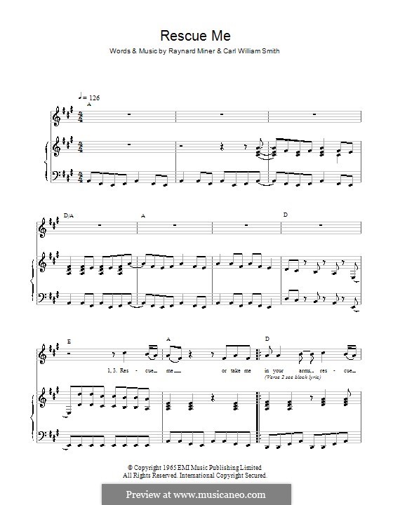 Rescue Me (Aretha Franklin) por C. Smith, R. Miner em músicaNeo