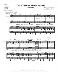 You Will Draw Water Joyfully (Isaiah 12) por B. Monaghan em músicaNeo