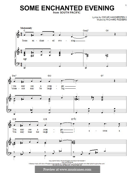 Some Enchanted Evening (from South Pacific) por R. Rodgers em músicaNeo