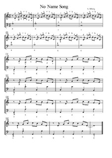 No Name Song por S. Röhrig - Partituras on músicaNeo