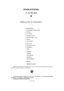 Évocations, Op.15 por A. Roussel - Partituras on músicaNeo