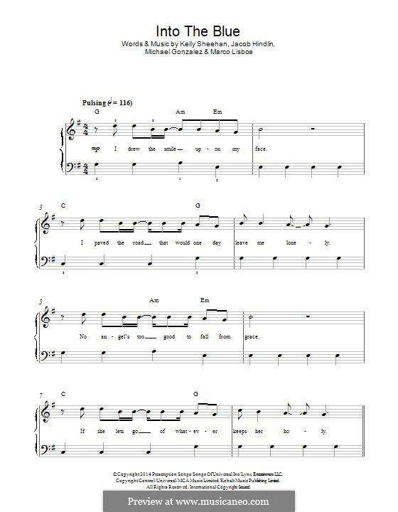 Into the Blue (Kylie Minogue) por J. Kasher Hindlin, K. Sheehan, M.F ...