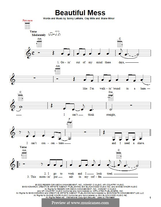 Beautiful Mess (Diamond Rio) por C. Mills, S. Minor, S. Lemaire em ...