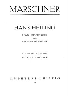 Hans Heiling por H. Marschner - Partituras on músicaNeo