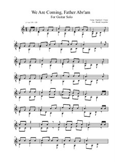 We Are Coming, Father Abr'am por S.C. Foster - Partituras on músicaNeo