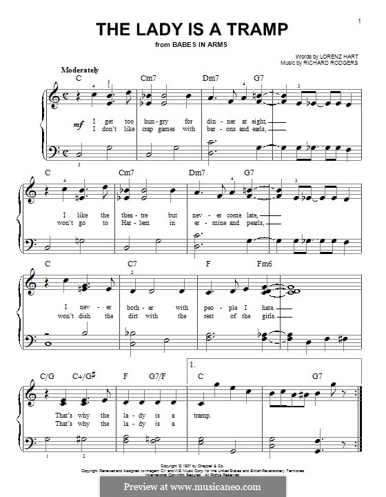 The Lady is a Tramp (Frank Sinatra) por R. Rodgers em músicaNeo