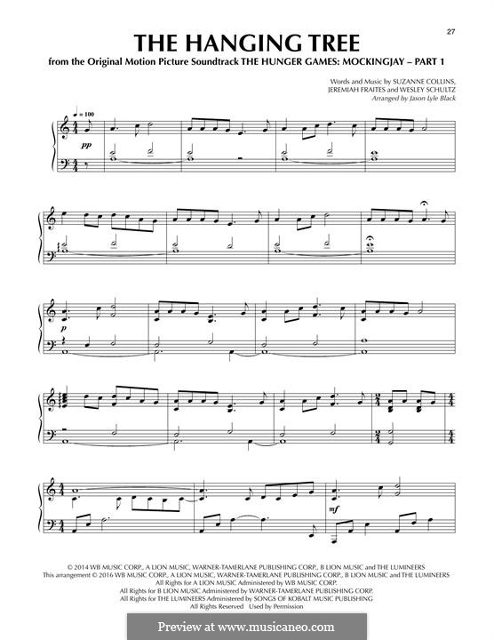 The Hanging Tree por J. Fraites, W. Schultz, S. Collins em músicaNeo