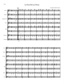 La Feria De Las Flores for Beginner Mariachi por folklore em músicaNeo