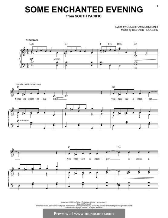 Some Enchanted Evening (from South Pacific) por R. Rodgers em músicaNeo