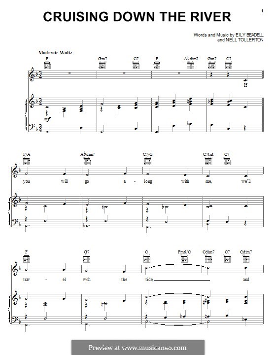 Cruising Down the River por E. Beadell, N. Tollerton em músicaNeo