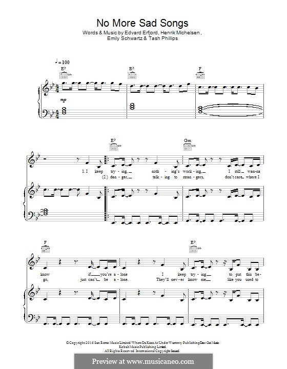 No More Sad Songs (Little Mix) por E. Erfjord, H. Michelsen, E ...