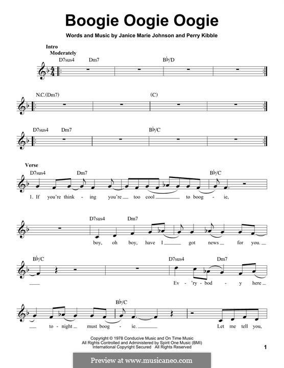 Boogie Oogie Oogie (A Taste of Honey) por J.M. Johnson, P. Kibble em ...