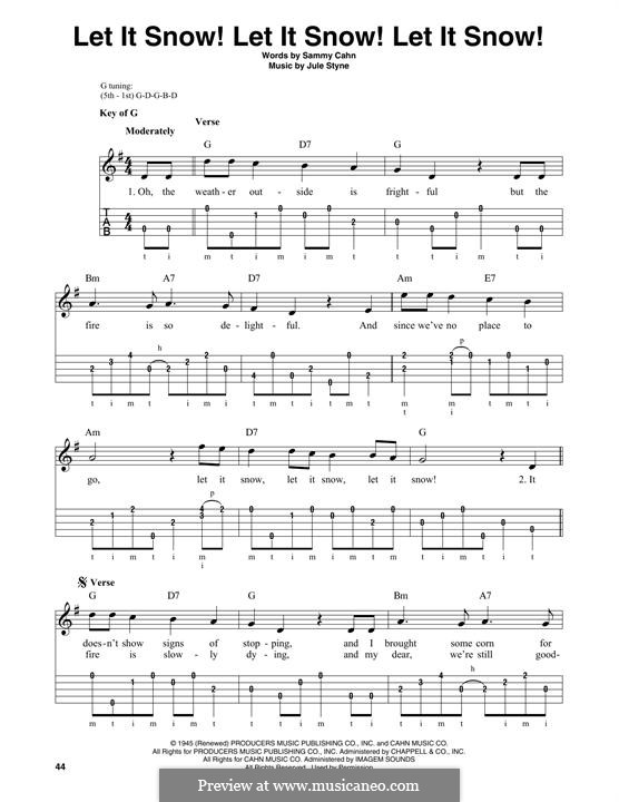 Instrumental version (Let It Snow! Let It Snow! Let It Snow!) por J ...