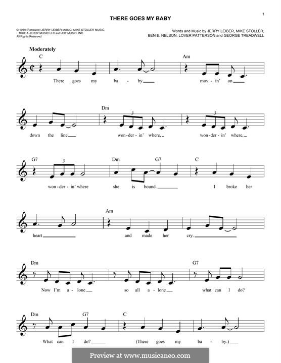 There Goes My Baby (The Drifters) por B. Nelson, G. Treadwell, J ...