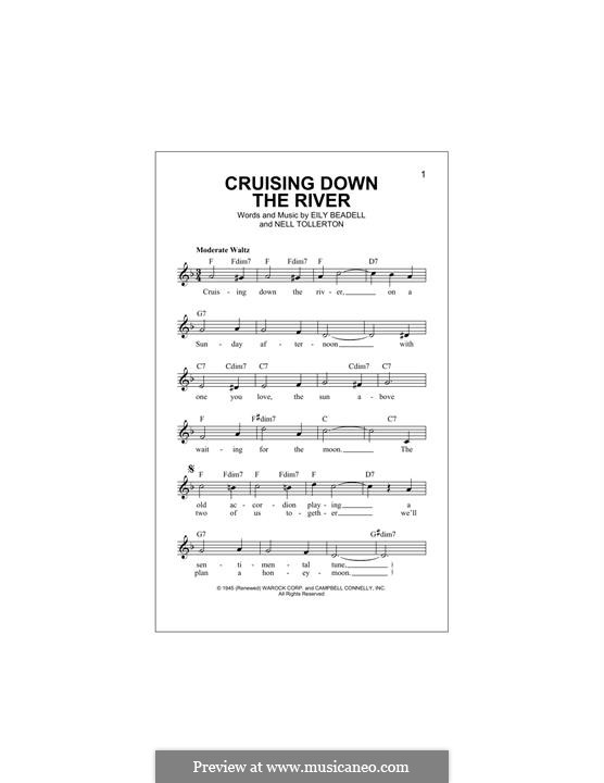 Cruising Down the River por E. Beadell, N. Tollerton em músicaNeo