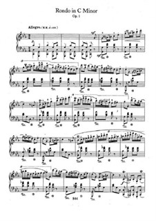 Rondo in C Minor, Op.1 por F. Chopin - download grátis no músicaNeo