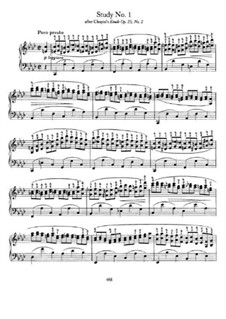 Study No.1 after Chopin's Etude Op.25 No.2 por J. Brahms em músicaNeo