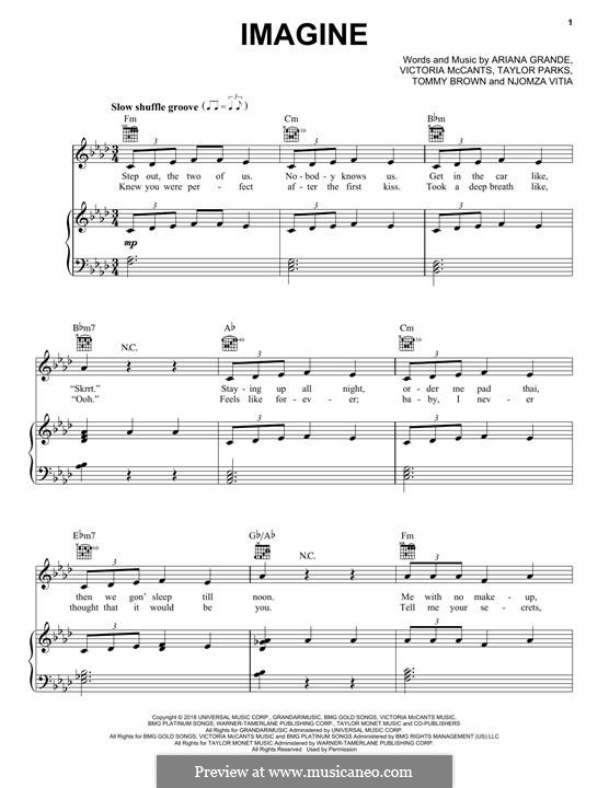 Imagine (Ariana Grande) por P. Renea Hamilton, A. Wansel, N. Perez, A ...