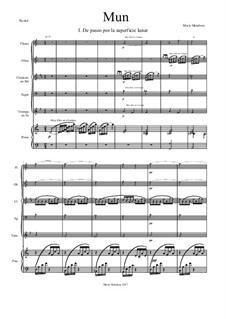 Mun (Score + Parts) por María Mendoza - Partituras on músicaNeo