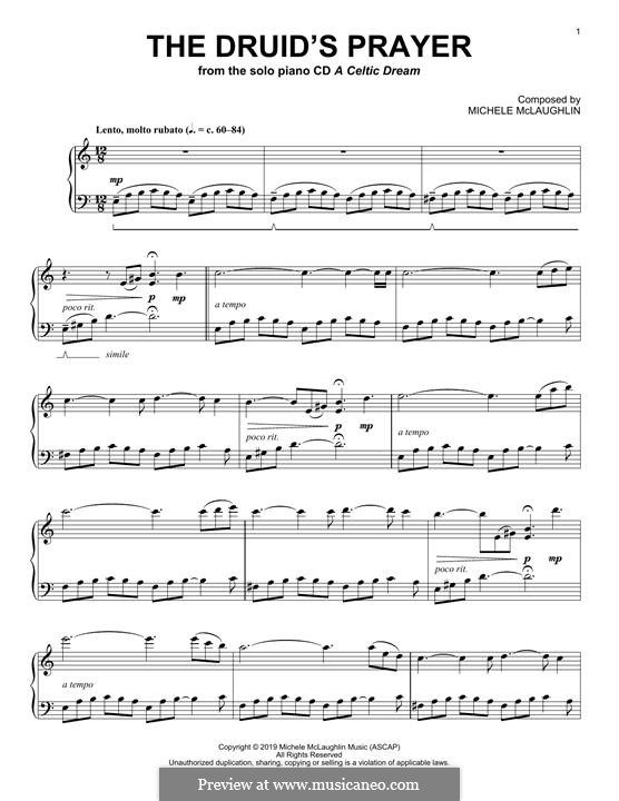 The Druid's Prayer por M. McLaughlin - Partituras on músicaNeo The Druid's Prayer por M. McLaughlin - Partituras on músicaNeo