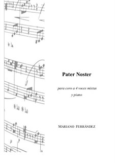 Pater Noster por M. Ferrandez - download grátis no músicaNeo