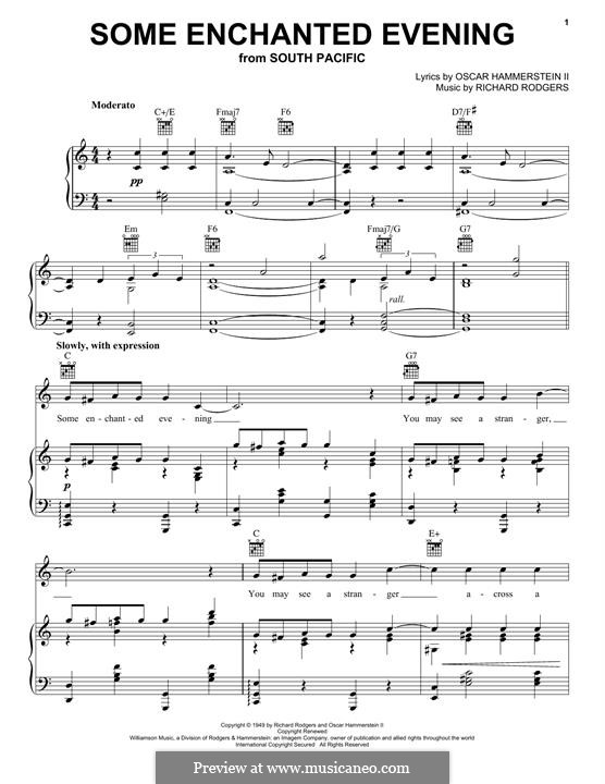 Some Enchanted Evening (from South Pacific) por R. Rodgers em músicaNeo