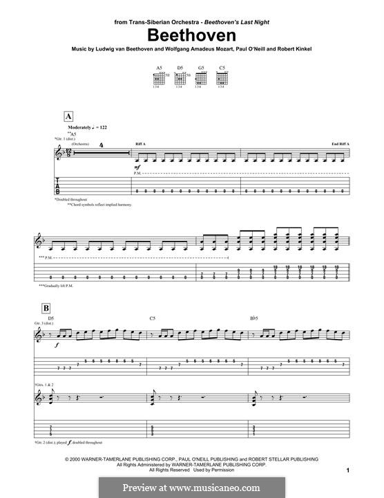 Beethoven (Trans-Siberian Orchestra) por W.A. Mozart, L.v. Beethoven, P ...