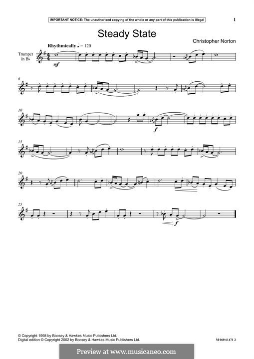 Steady State por C. Norton - Partituras on músicaNeo