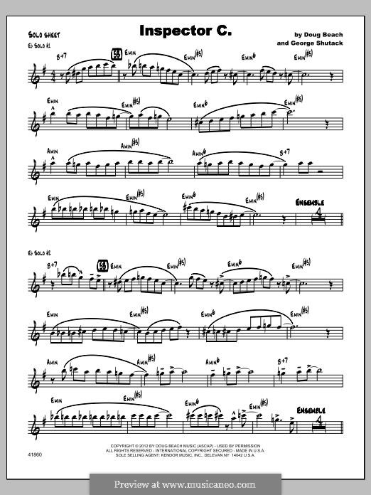 Inspector C. por G. Shutack - Partituras on músicaNeo