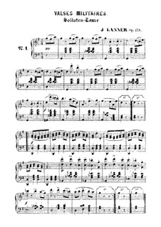 Valses Militaries, Op.173 por J. Lanner - download grátis no músicaNeo